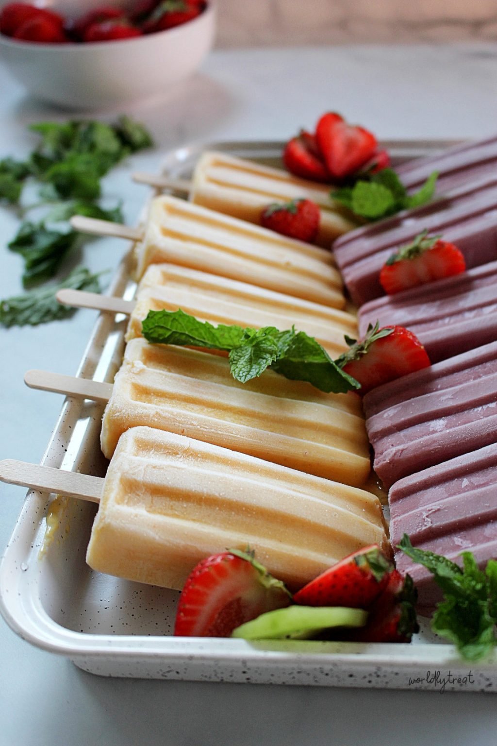 HOMEMADE POPSICLE RECIPE-Worldlytreat