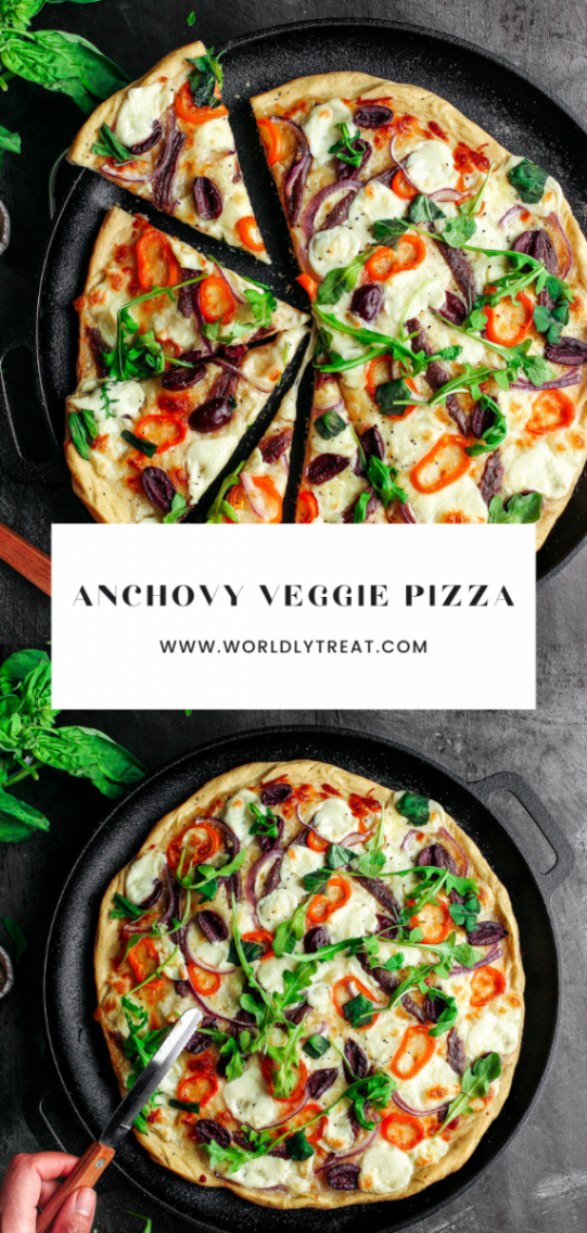 Anchovy Pizza Recipe - Worldly Treat