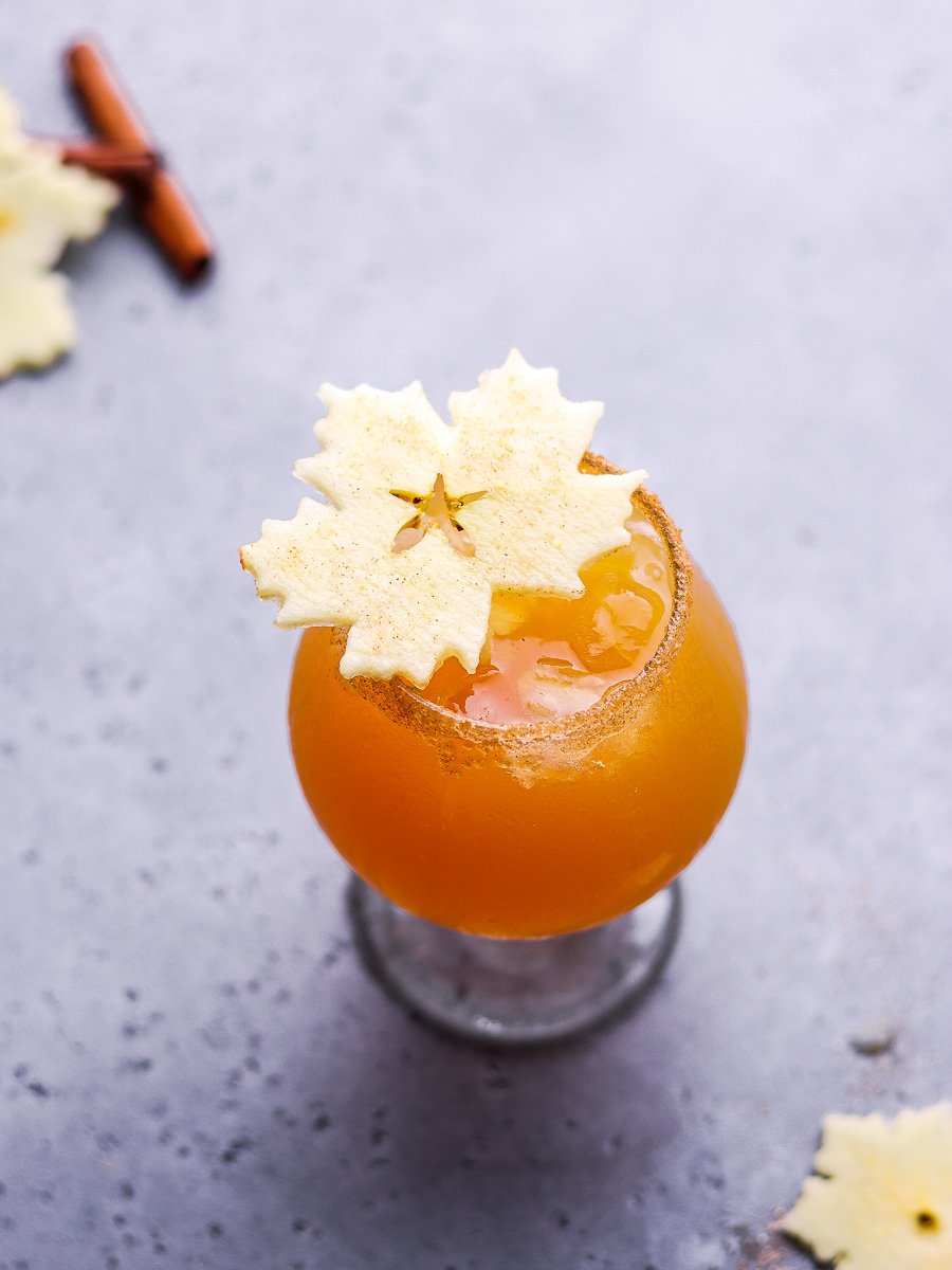 Rum Cider Cocktail - Worldly Treat