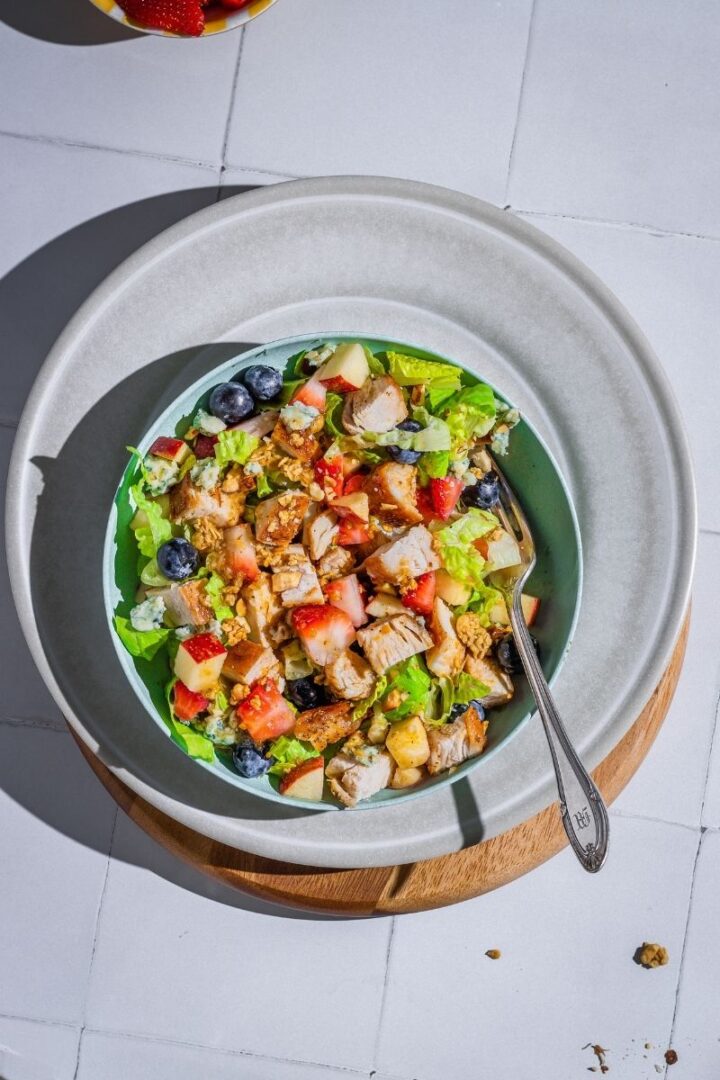 Chicken Fruit salad-(copycat recipe) Worldly Treat