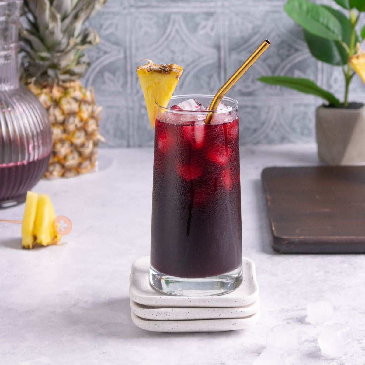 Roselle tea Drink-Zobo, Bissap, Hibiscus