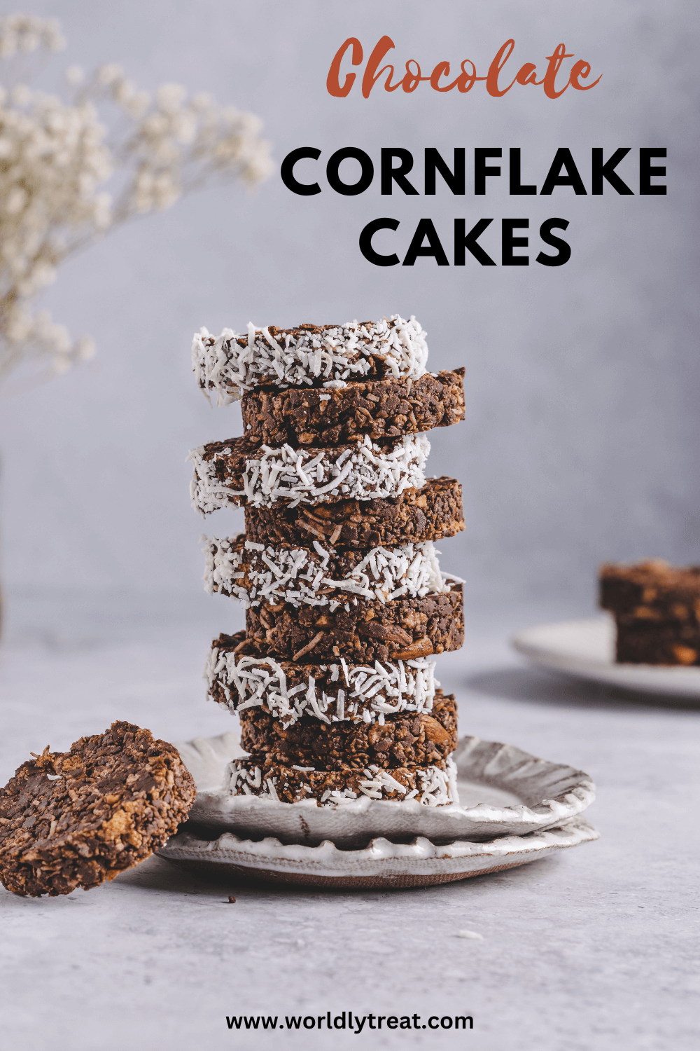 Chocolate Cornflake Cakes with Rice Crispies - Worldly Treat