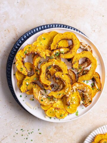 Roasted Carnival Squash Slices - Worldly Treat