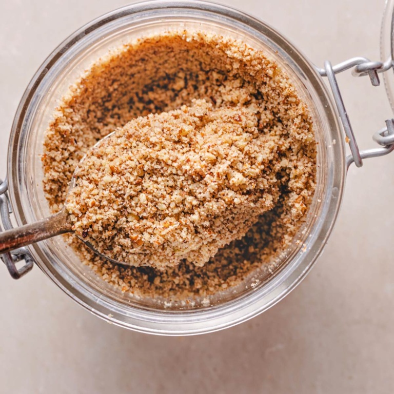 Homemade Pecan Flour - Worldly Treat